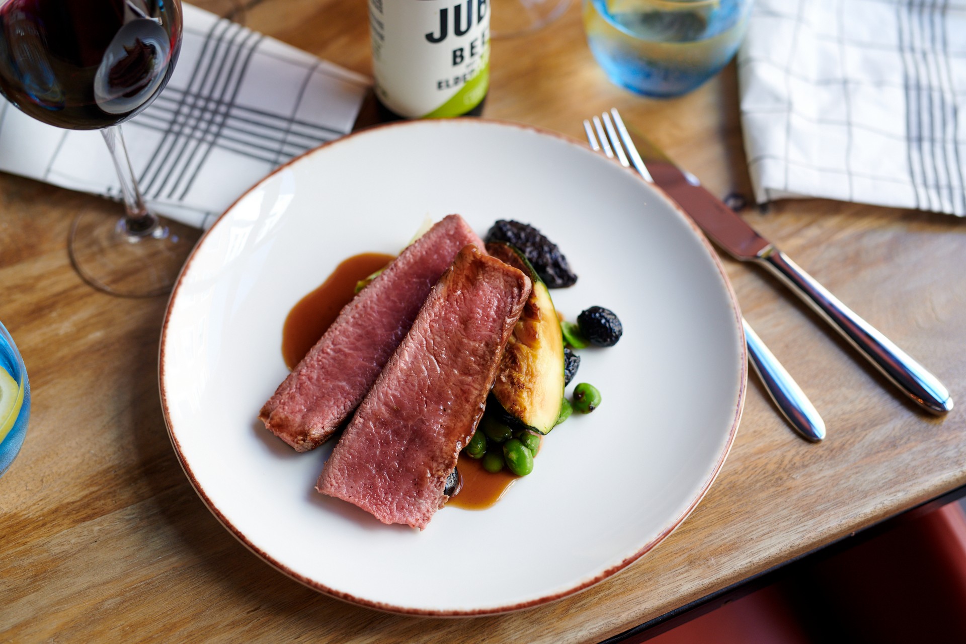 Food at The Chamberlain Hotel in Tower Hill