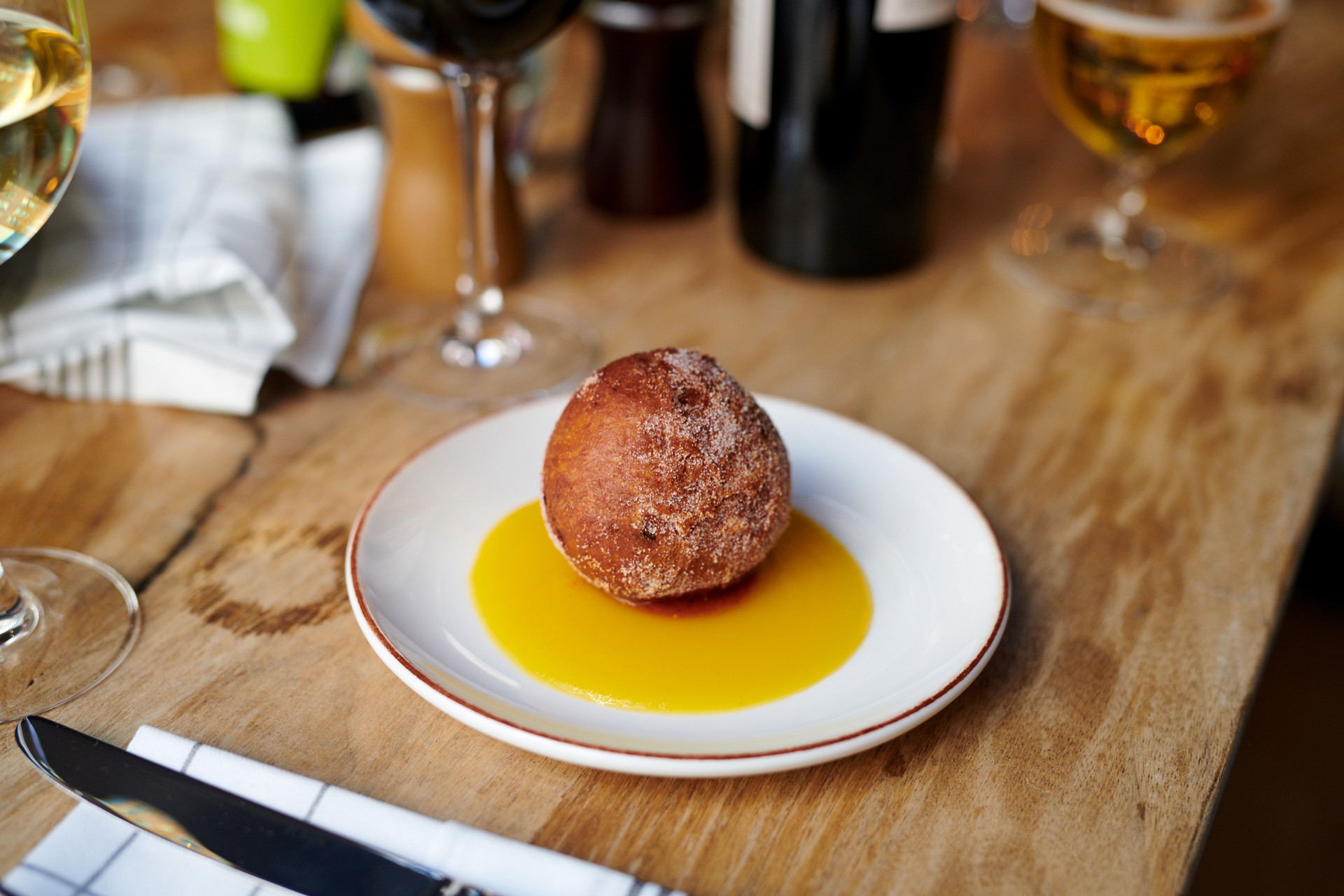 Food at The Chamberlain Hotel in Tower Hill